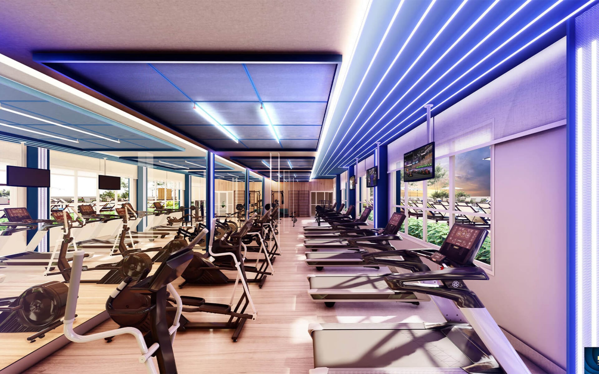 Blue Home Resort Jockey - Exto | Incorporação e Construção